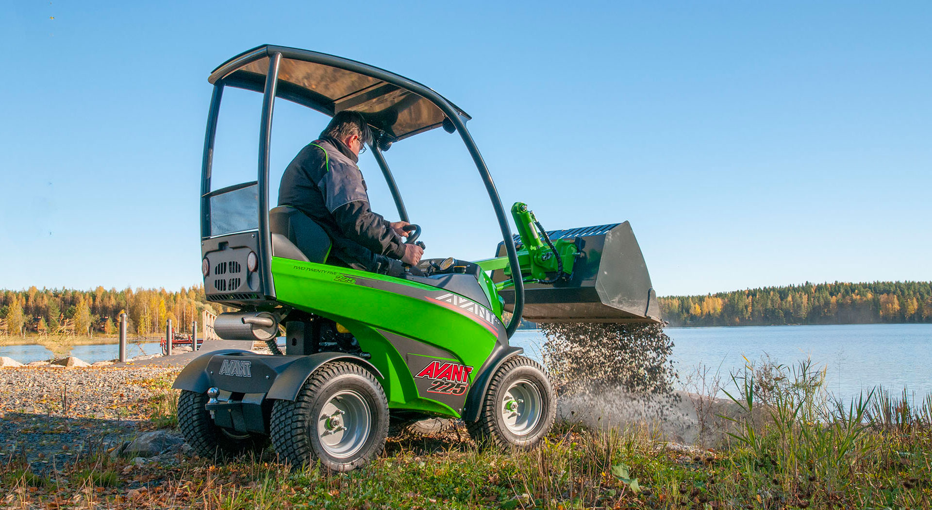 Avant - челни товарачи, самоходни вишки Leguan
