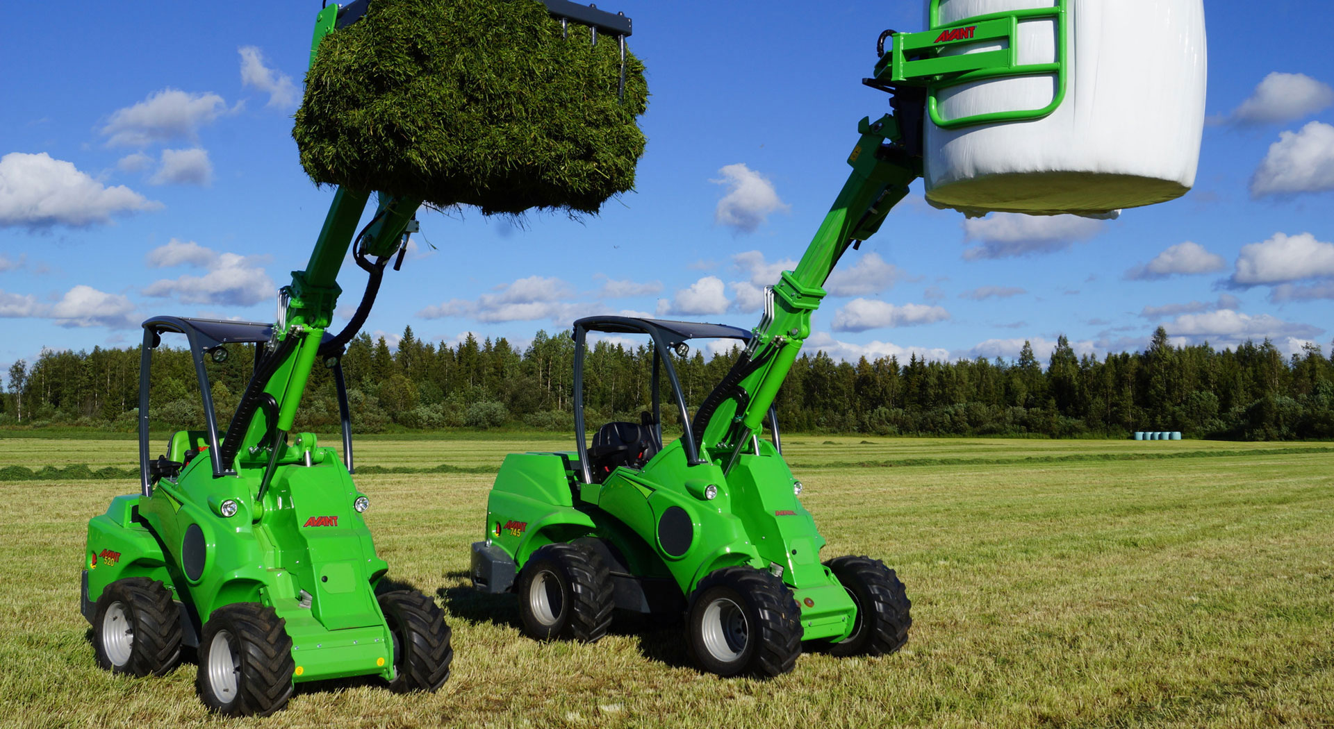 Avant - челни товарачи, самоходни вишки Leguan