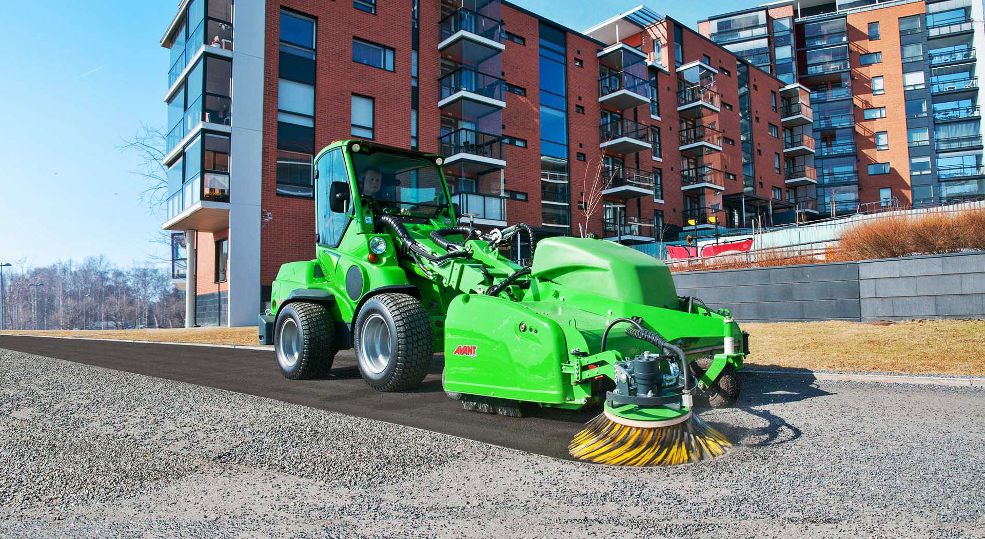 Avant - челни товарачи, самоходни вишки Leguan